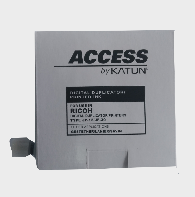 Tinta negra JP12/JP30 KATUN. (Ricoh-Gestetner JP1235/5309/5308 ...