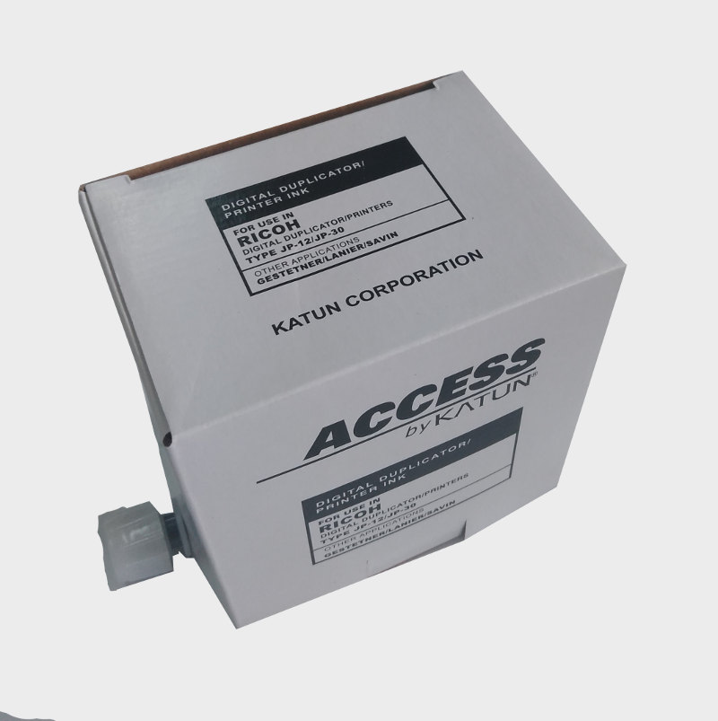 Tinta negra JP12/JP30 KATUN. (Ricoh-Gestetner JP1235/5309/5308 ...